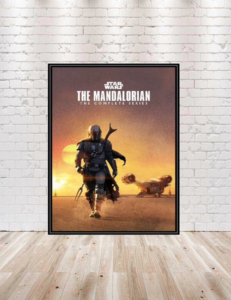Mandalorian Star Wars Poster - CraftCentralCompany