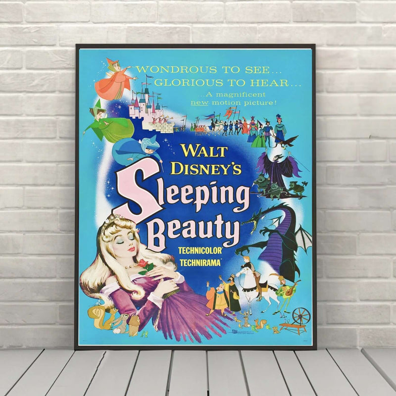 Sleeping Beauty Sleeping Beauty Movie Poster– CraftCentralCompany