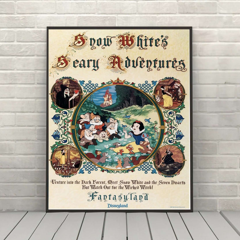 Snow White Vintage Disney Poster – CraftCentralCompany
