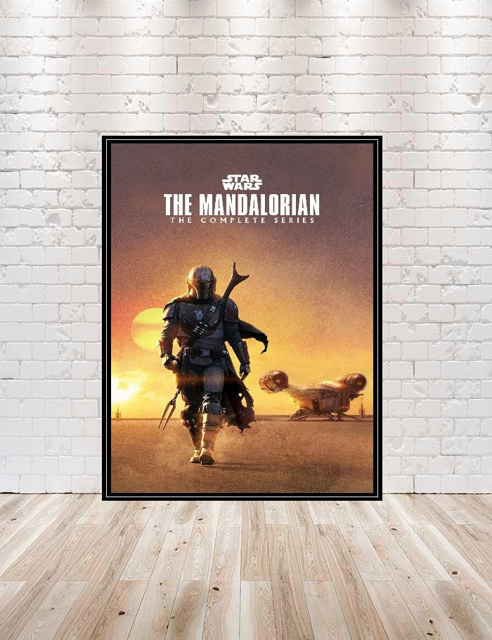Mandalorian Star Wars Poster - CraftCentralCompany