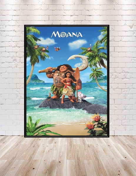Moana Island of Motunui Disney Poster – CraftCentralCompany