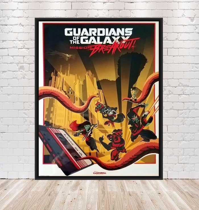 Guardians Of Galaxy Mission Breakout Poster – CraftCentralCompany