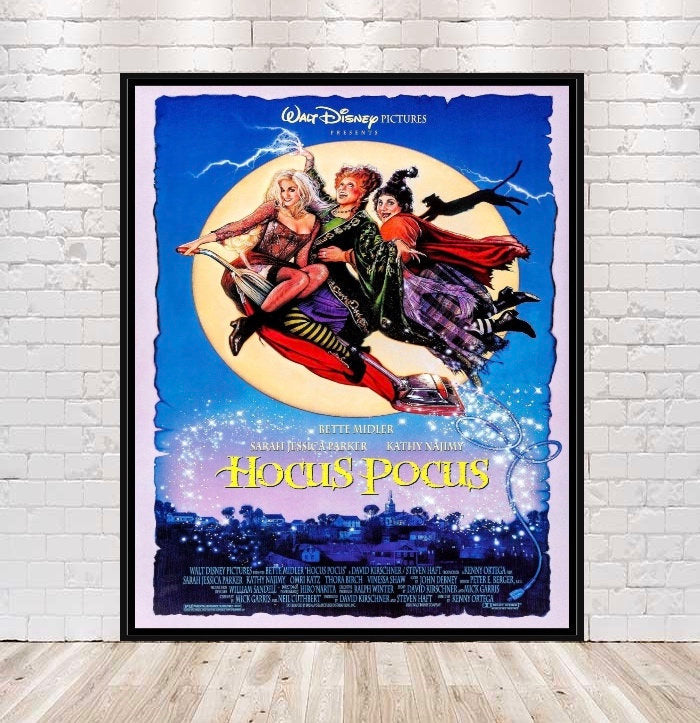 Hocus Pocus Disney Movie Poster – CraftCentralCompany