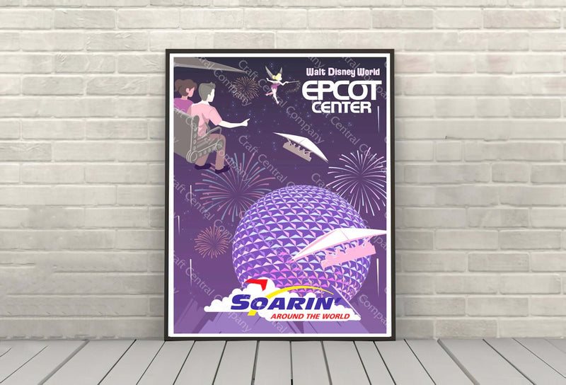 Epcot Poster | Disney Epcot Poster Online - CraftCentralCompany